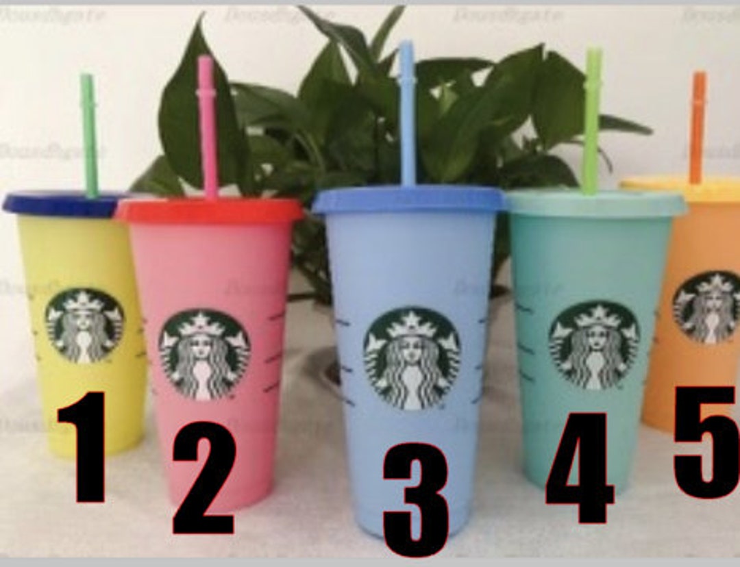 Starbucks Color Changing Cold Cup 24oz / Cold Cup/starbucks Reusable ...