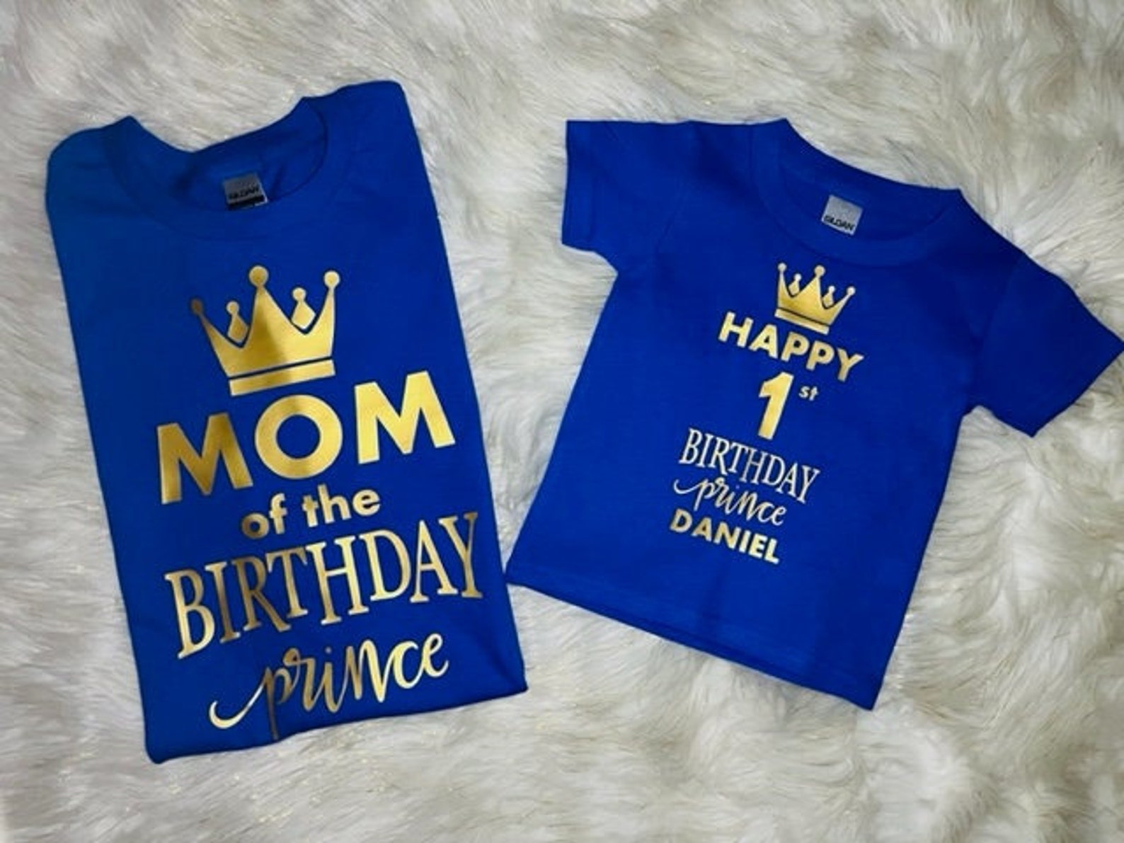 First Birthday Prince/ Prince/ Prince Birthday/prince Family Matching T ...