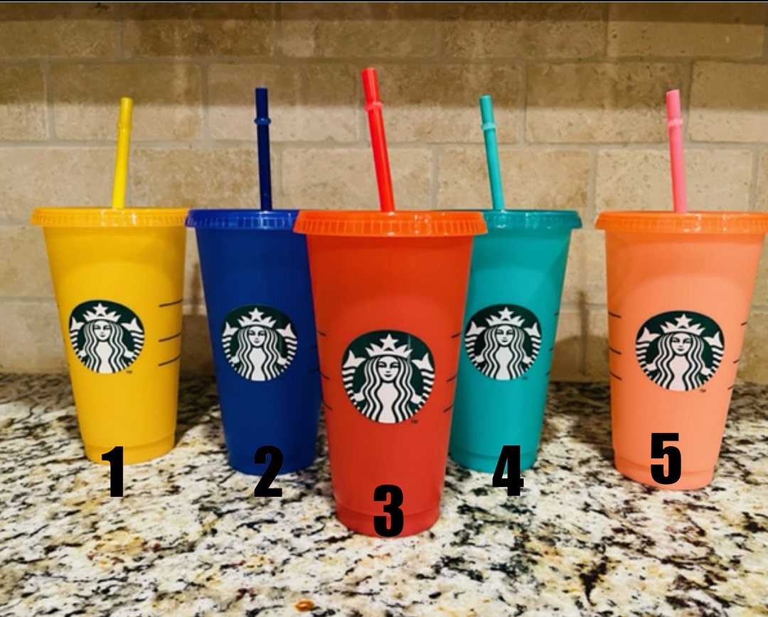 Starbucks Color Changing Cold Cup 24oz / Cold Cup/starbucks Reusable ...
