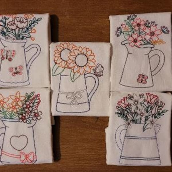 Flower Sack Towel - Etsy