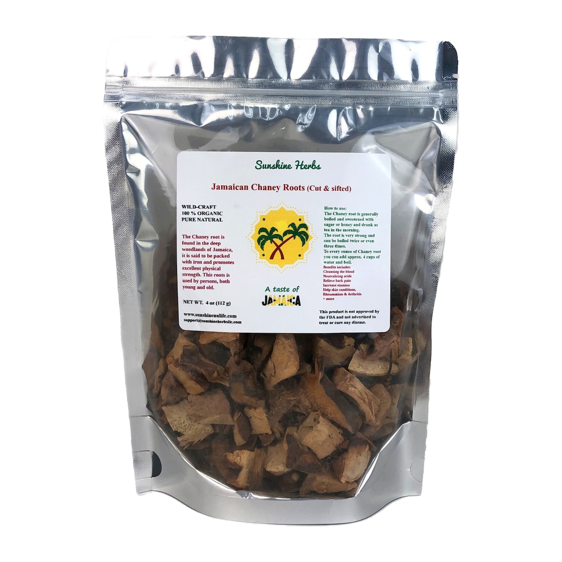 Chaney Root Cut & Sifted Jamaican Herb Wildcraft Harvest - Etsy