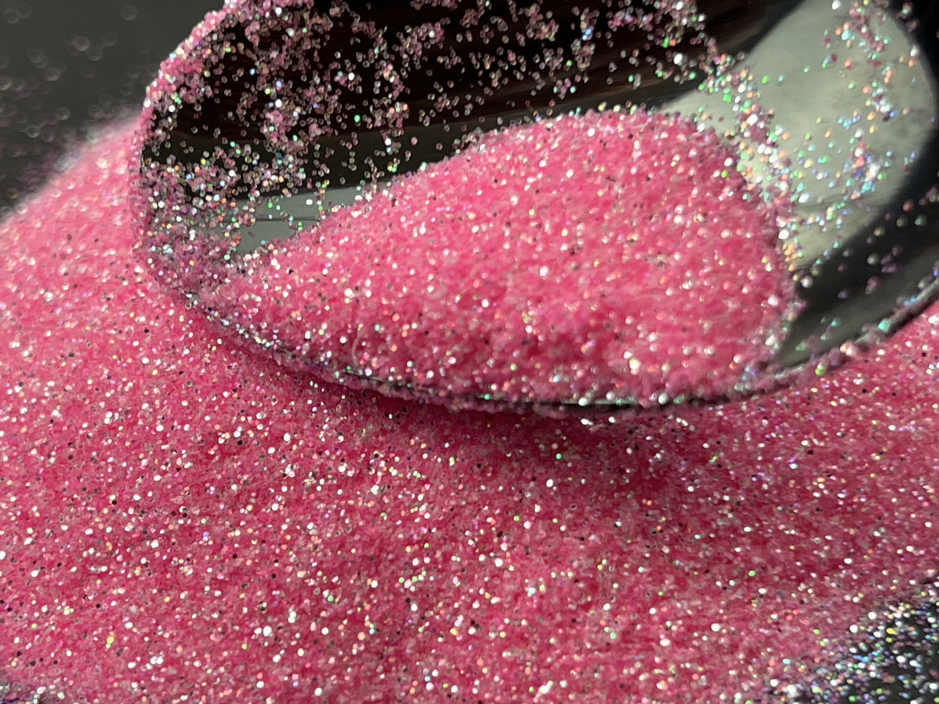Pink Taffy Mirror Silver Hex Glitter 1/128 .2MM Ultra Fine 1 - Etsy