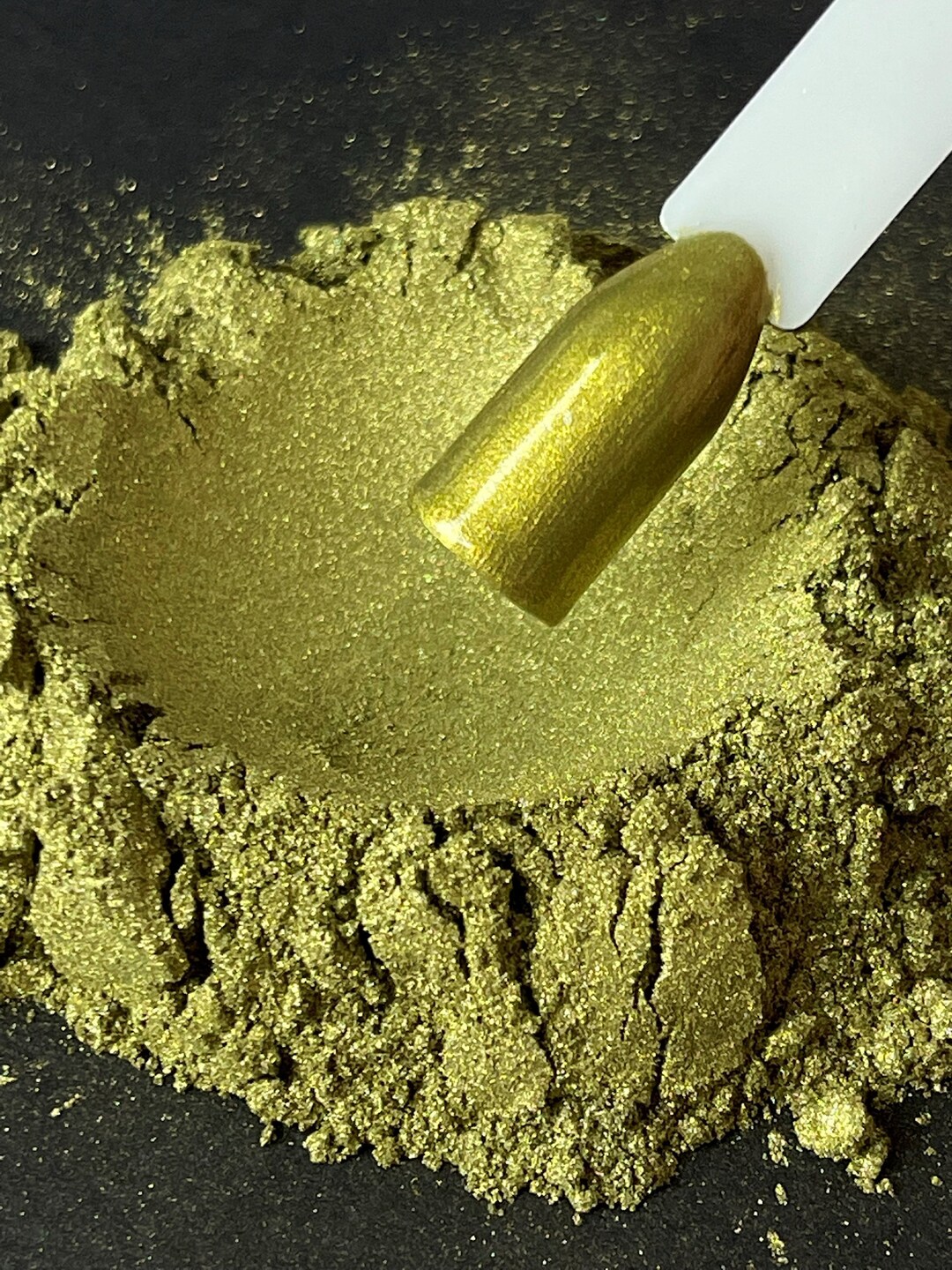 Light Golden Olive Pearl Mica Powder 1 Oz. - Etsy