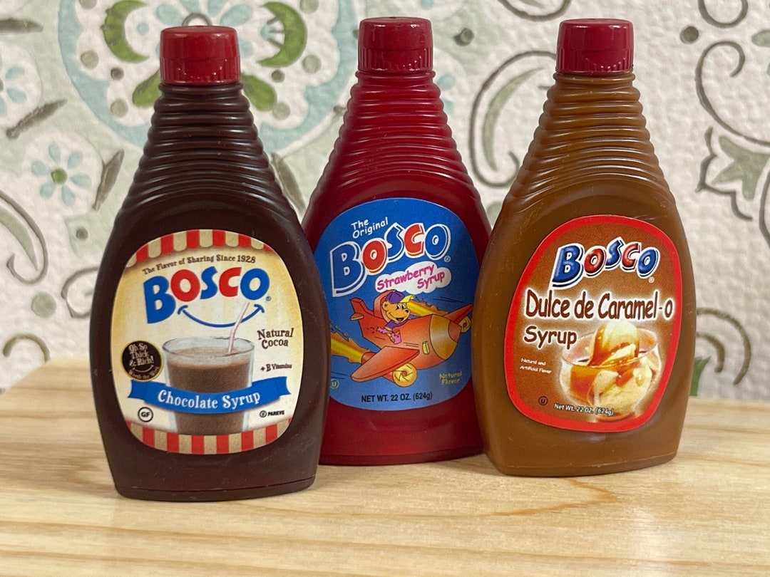 Miniature 1:6 Scale Bosco Syrup - Etsy