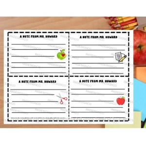 Notes From Teacher Bundle/classroom Management Templates- IEP Reminder ...
