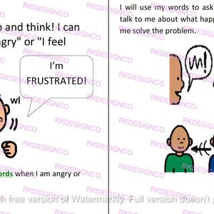 Social Story-i'm Really, Really Upset!!! A Social Story About Anger and ...
