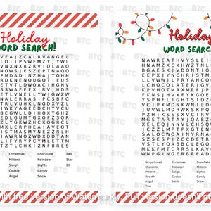 Holiday Activity Busy Bundle for Kids Coloring Pagesword ...