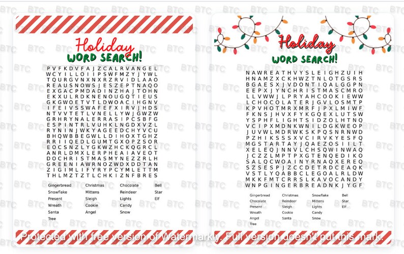 Holiday Activity Busy Bundle for Kids Coloring Pagesword ...