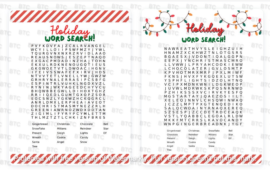 Holiday Activity Busy Bundle for Kids Coloring Pagesword ...