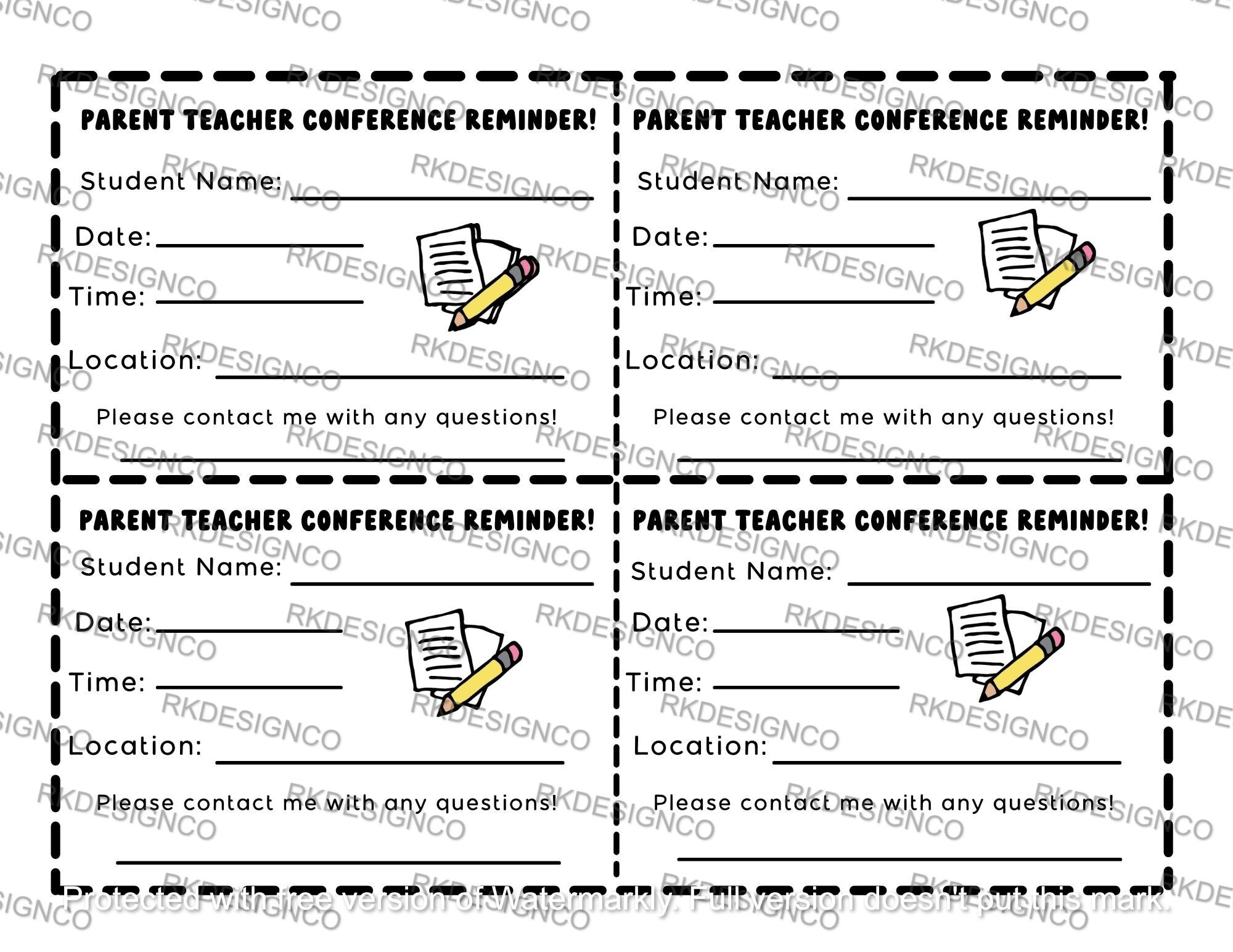 Notes From Teacher Bundle/classroom Management Templates IEP Reminder ...