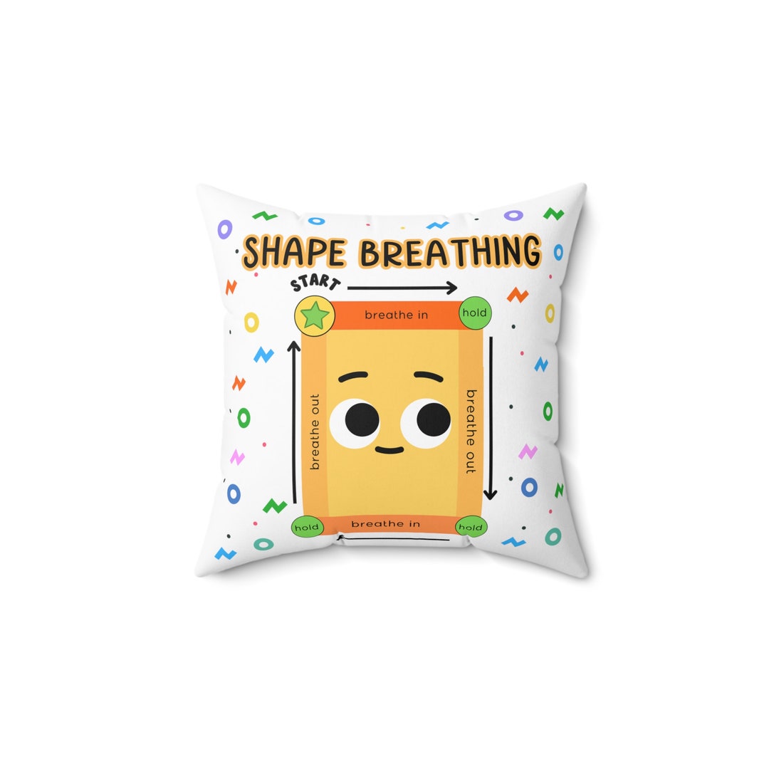 Emotional Regulation Pillows - Cute Design for Relaxation and Breathing ...