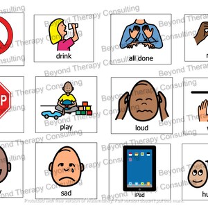 Communication Picture Icons | Use to Facilitate Functional ...