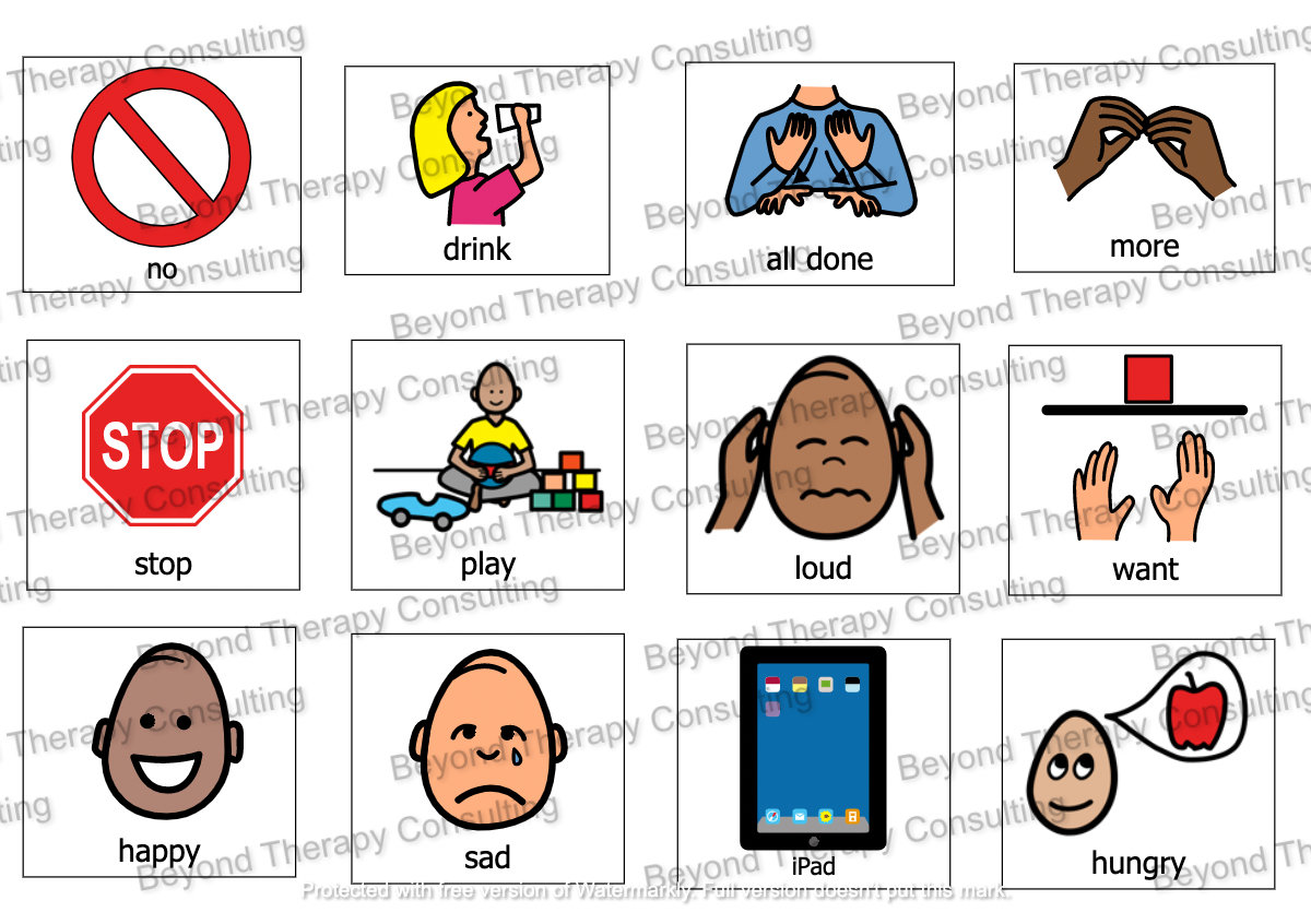 Communication Picture Icons | Use to Facilitate Functional ...