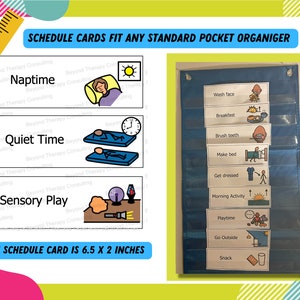 Visual Schedule- Daily Routine Cards for Kids | Morning & Evening ...