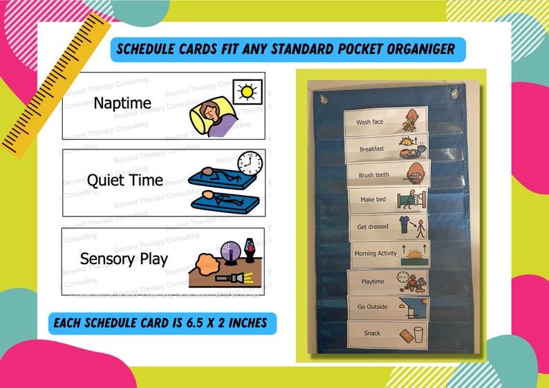 Visual Schedule- Daily Routine Cards for Kids | Morning & Evening ...
