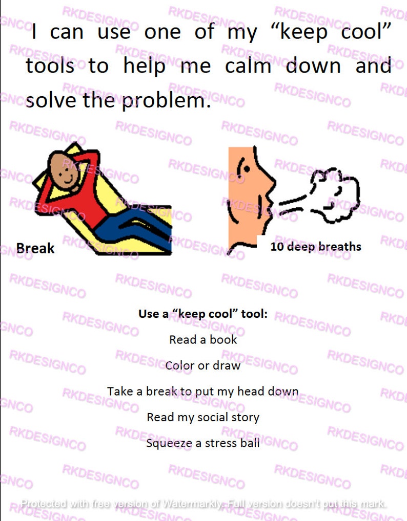 Social Story-i'm Really, Really Upset!!! A Social Story About Anger and ...