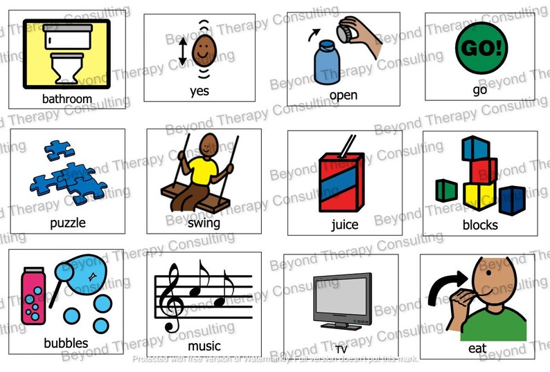 Communication Picture Icons | Use to Facilitate Functional ...