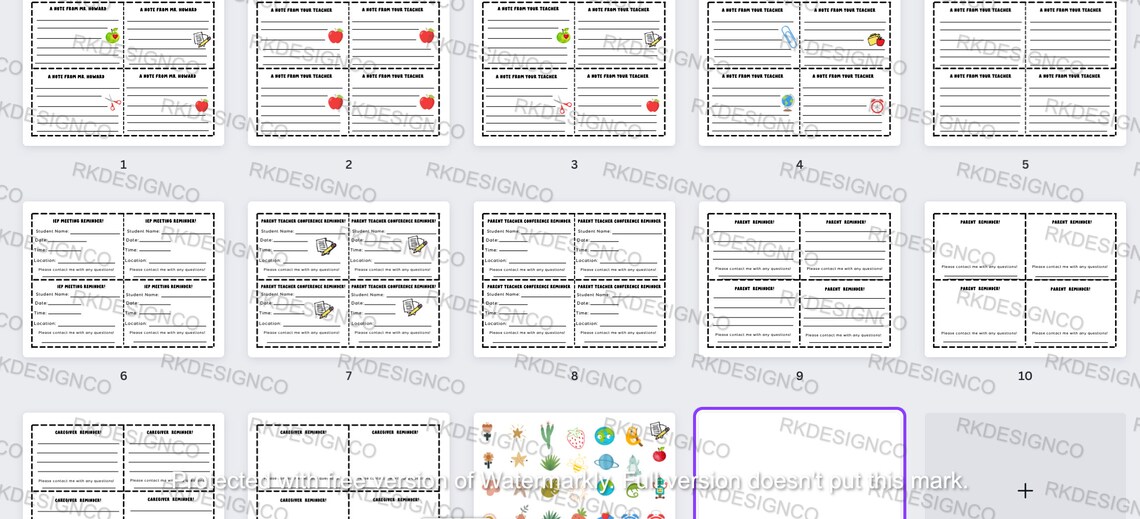 Notes From Teacher Bundle/classroom Management Templates IEP - Etsy