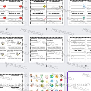 Notes From Teacher Bundle/classroom Management Templates- IEP Reminder ...