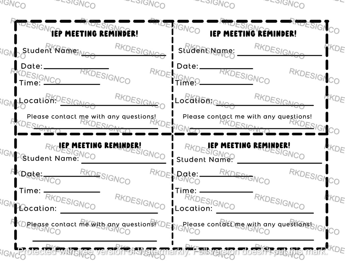 Notes From Teacher Bundle/classroom Management Templates IEP - Etsy
