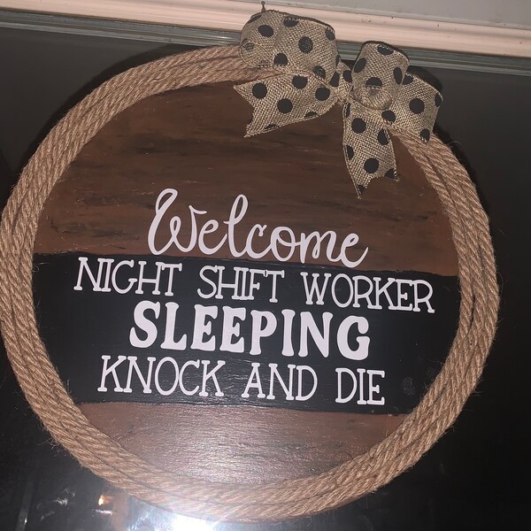 Night Shift Worker - Etsy