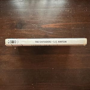 The Outsiders by S.E. Hinton Vintage Library Bound Hardcover With Rare ...