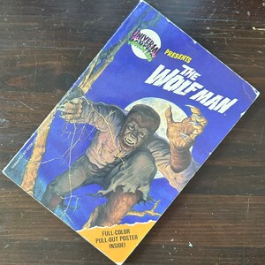 Universal Monsters Presents the Wolf Man Young Adult Novelization ...