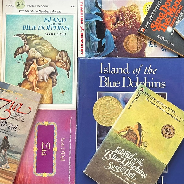 Island of the Blue Dolphin Book - Etsy