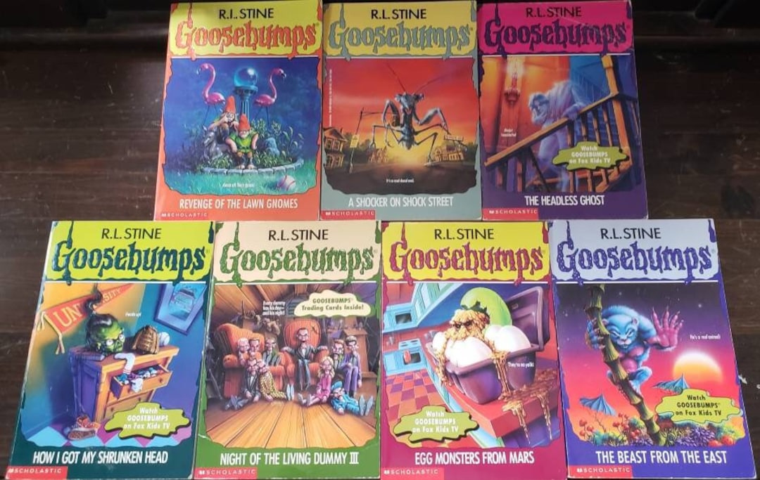 Goosebumps by R.L. Stine Original Covers Vintage 1990s Editions ...