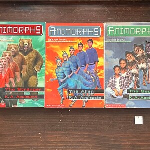 Animorphs, Alternamorphs, Megamorphs, Andalite Chronicles by KA ...