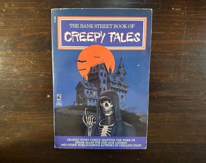 The Bank Street Book of Creepy Tales Vintage YA Graphic Novel Comic ...