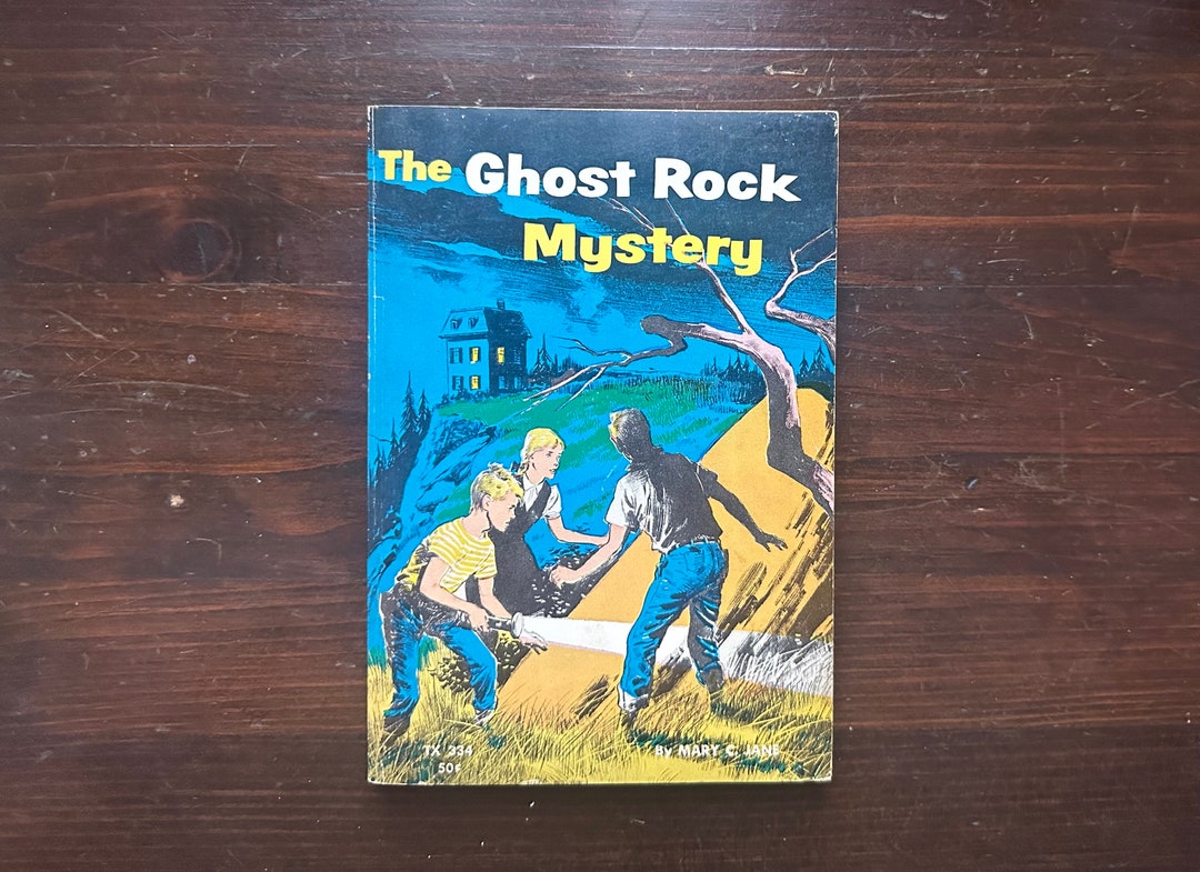 The Ghost Rock Mystery by Mary C Jane Vintage Spooky Scholastic Book ...