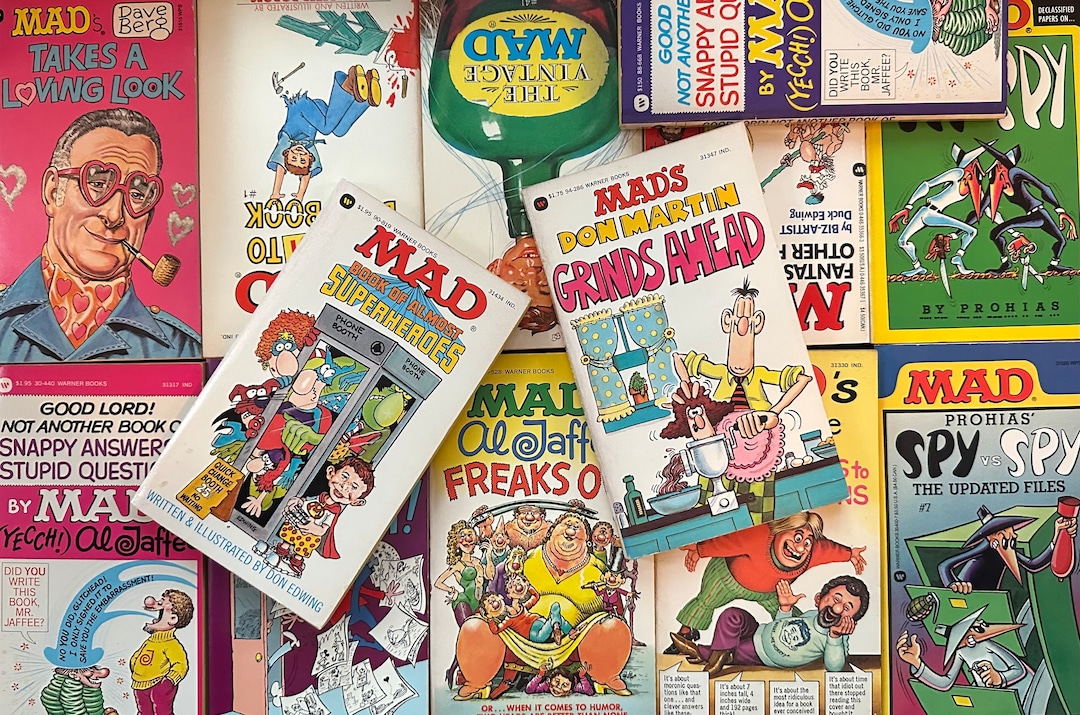 MAD Magazine Vintage Mass Market Paperbacks Don Martin, Snappy Answers ...
