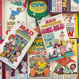 MAD Magazine Vintage Mass Market Paperbacks Don Martin, Snappy Answers ...