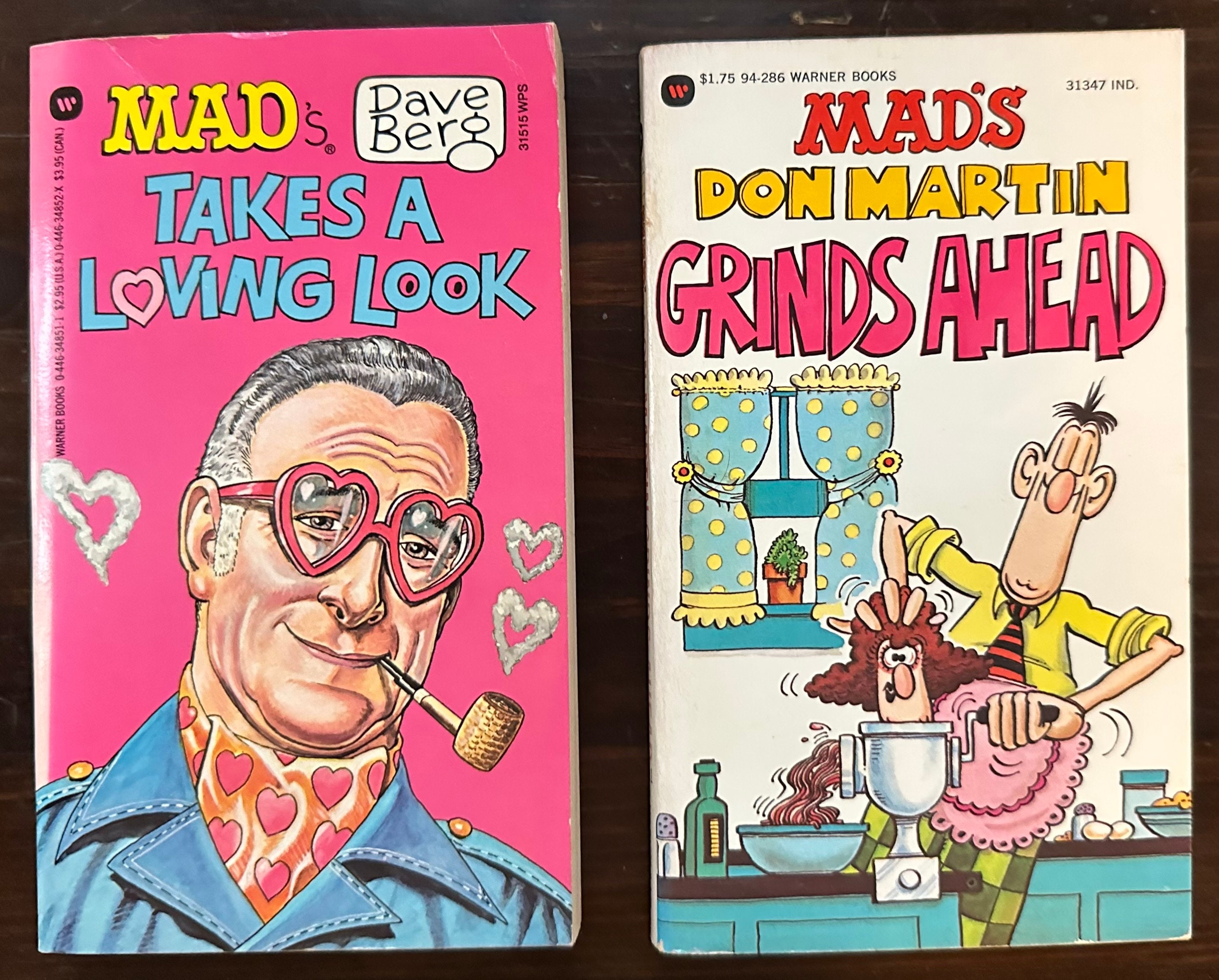 MAD Magazine Vintage Mass Market Paperbacks Don Martin, Snappy Answers ...