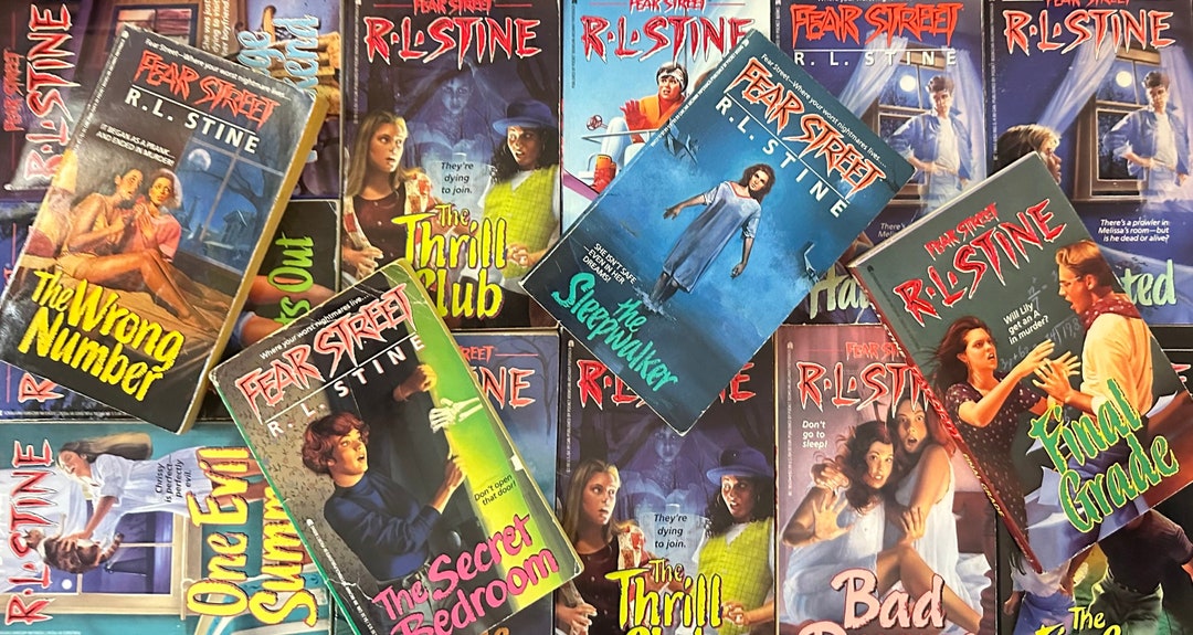 Fear Street Books by RL Stine Original Covers Vintage Paperbacks 1990s ...