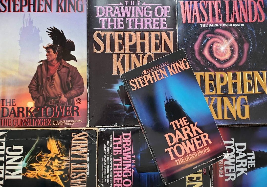 The Dark Tower by Stephen King Vintage Signet Paperbacks First/early ...