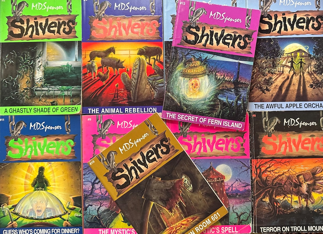 Shivers by MD Spenser Young Adult Horror Vintage Paperbacks 1990s ...