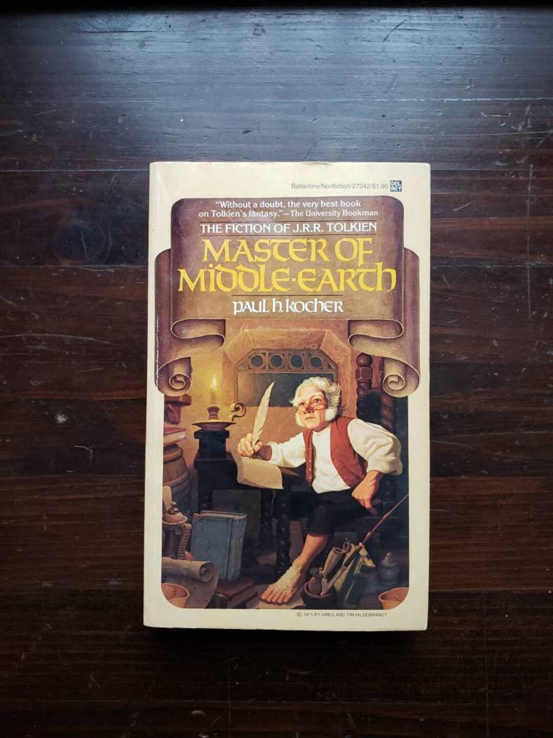 Master of Middle Earth: the Fiction of J.R.R. Tolkien by Paul H Kocher ...