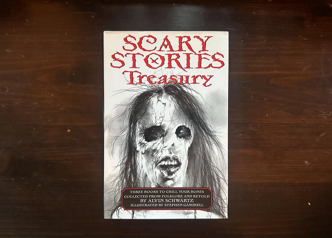 Scary Stories to Tell in the Dark Treasury Hardcover by Alvin Schwartz ...