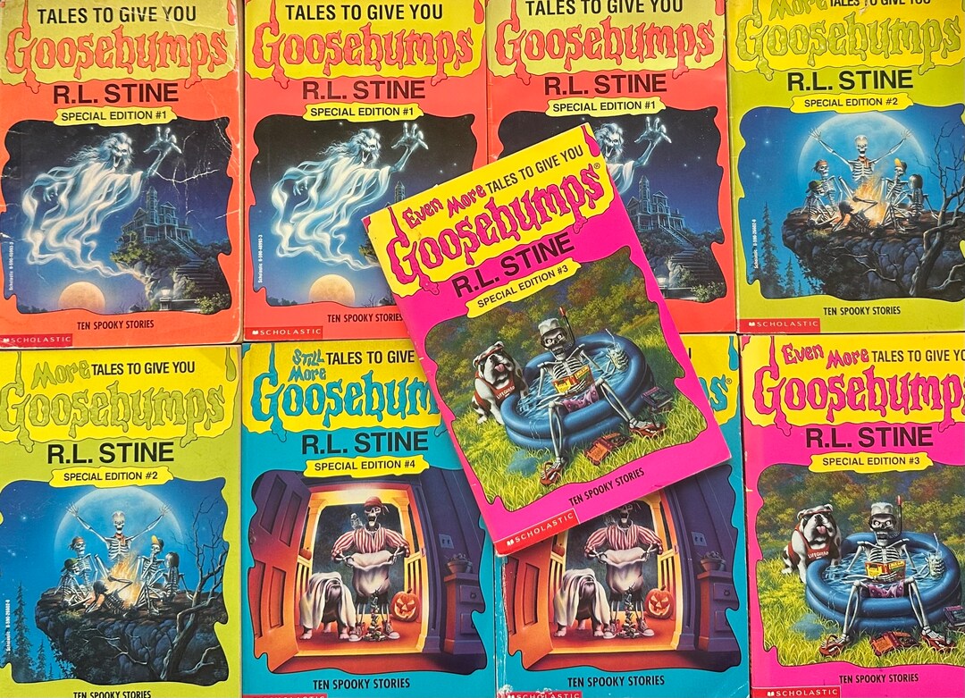 Tales to Give You Goosebumps Special Edition Paperbacks 1-2-3-4 by R.L ...