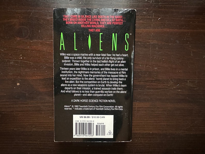 Aliens Novels Based on the Original Dark Horse Comics Female War ...
