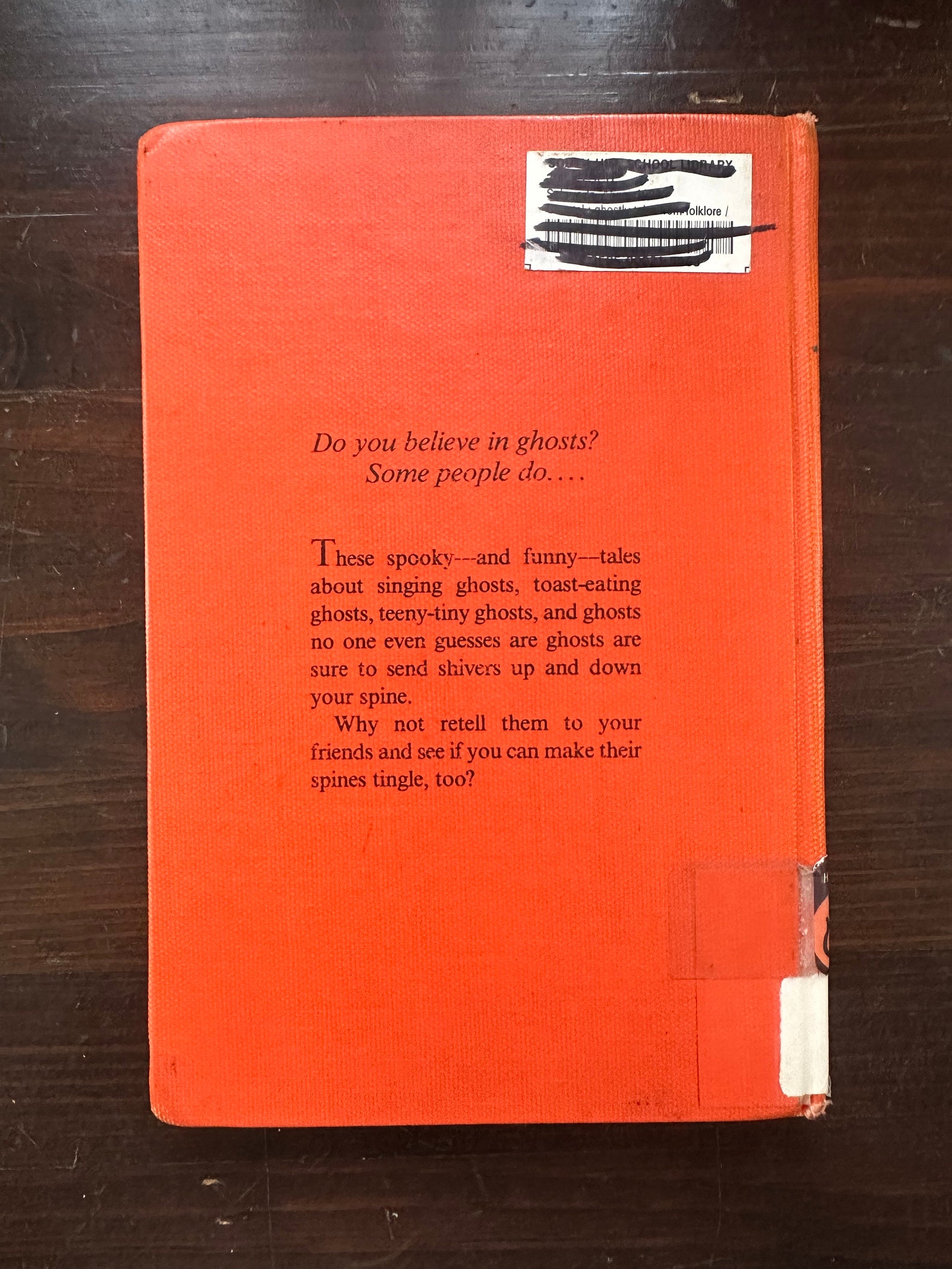Ghosts! Ghostly Stories From Folklore by Alvin Schwartz Illustrated by ...