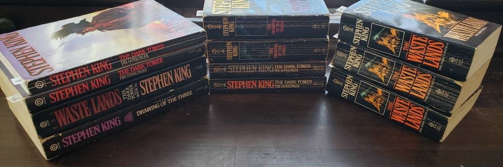 The Dark Tower by Stephen King Vintage Signet Paperbacks First/early ...