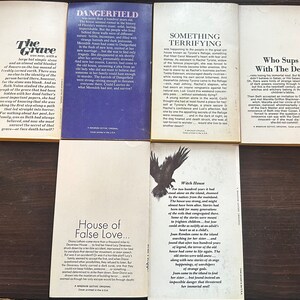 Gothic Romance Novels Vintage Horror Mystery Satanic Thrillers Clarissa Ross, Jane Corby ...