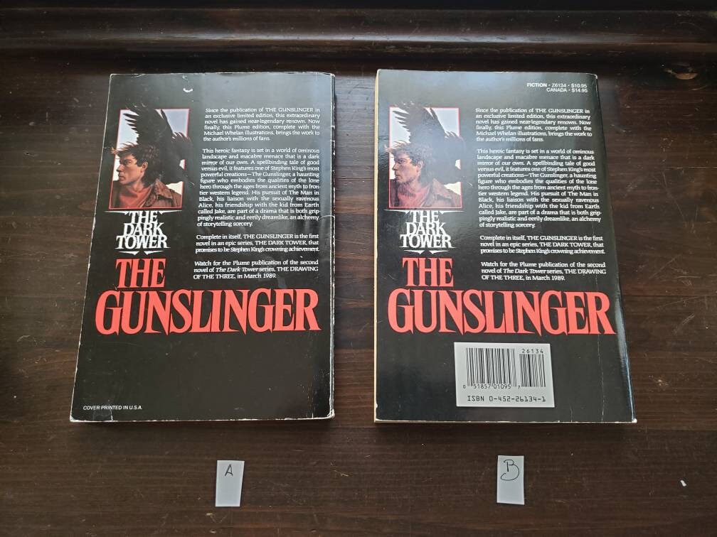 The Dark Tower by Stephen King Vintage Signet Paperbacks First/early ...