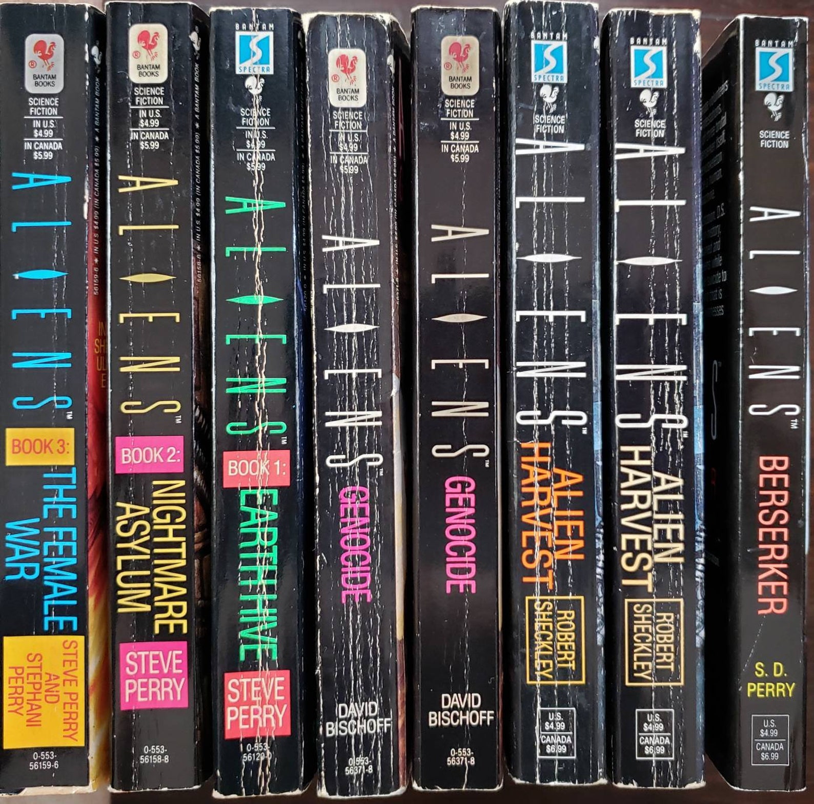 Aliens Novels Based on the Original Dark Horse Comics Female War ...