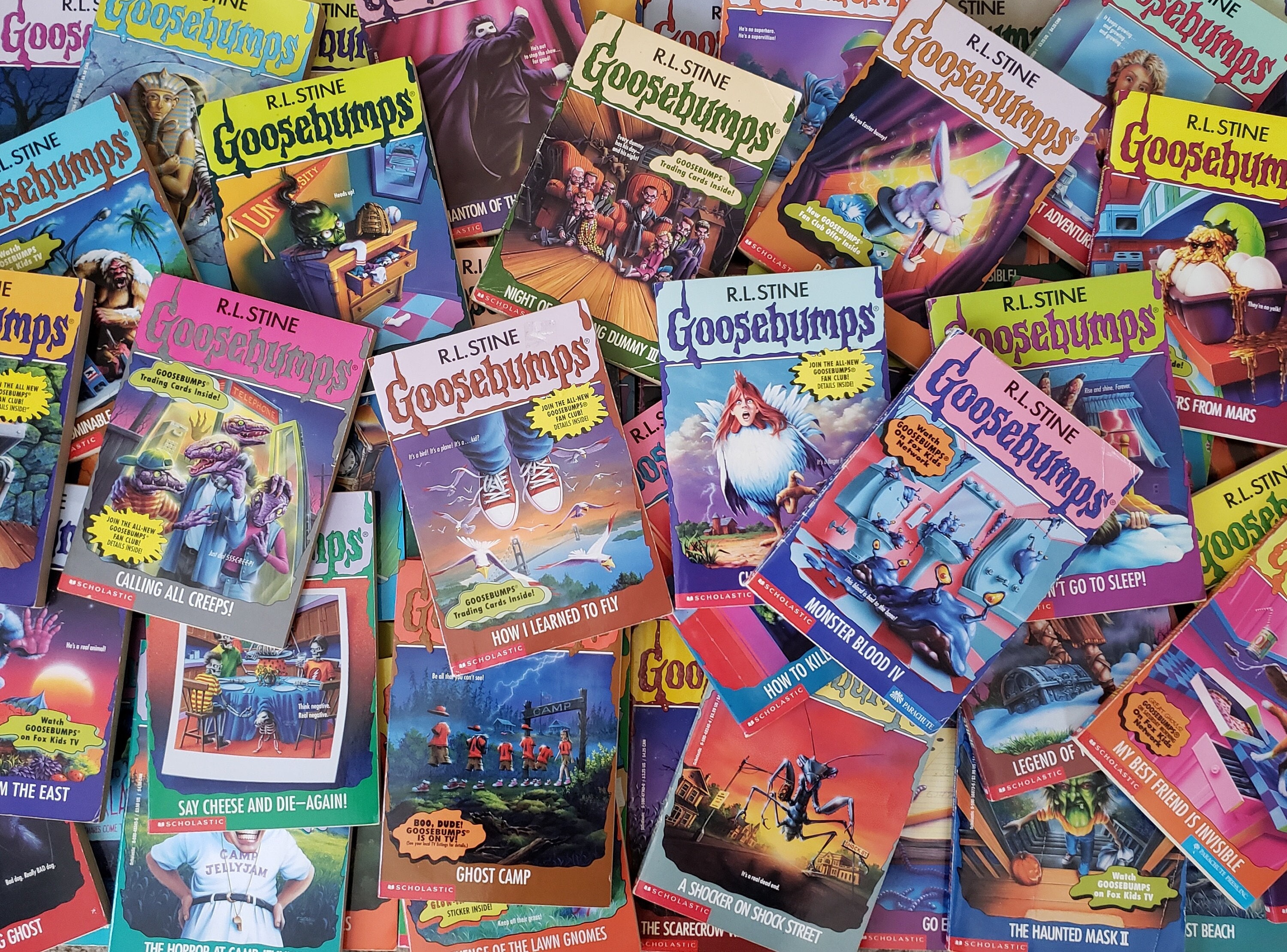 Goosebumps Original Vintage RL Stine Books Haunted Mask - Etsy