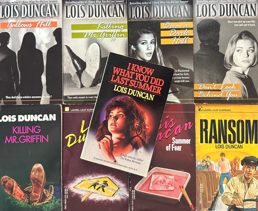 Lois Duncan Vintage Paperbacks I Know What You Did Last Summer, Ransom ...