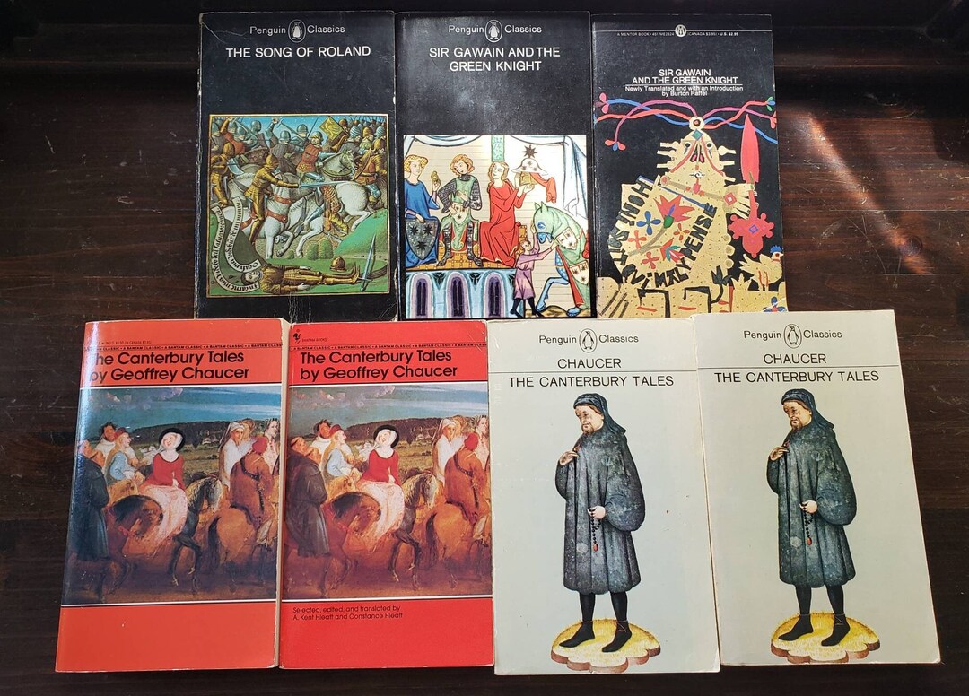 The Canterbury Tales/gawain and the Green Knight/song of Roland Bantam ...